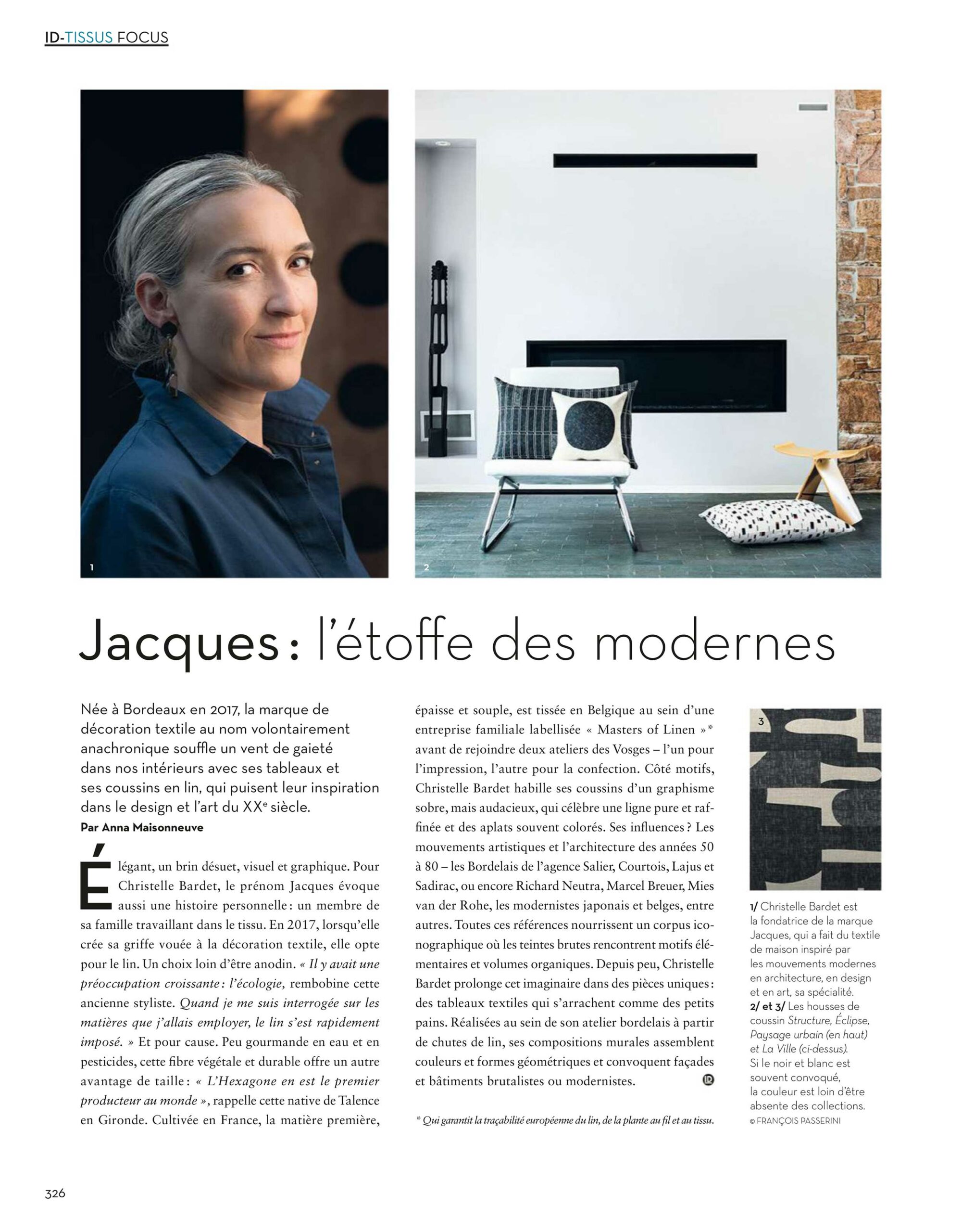 notre portrait dans IDEAT édition des mois de septembre-octobre 2022 - jacques